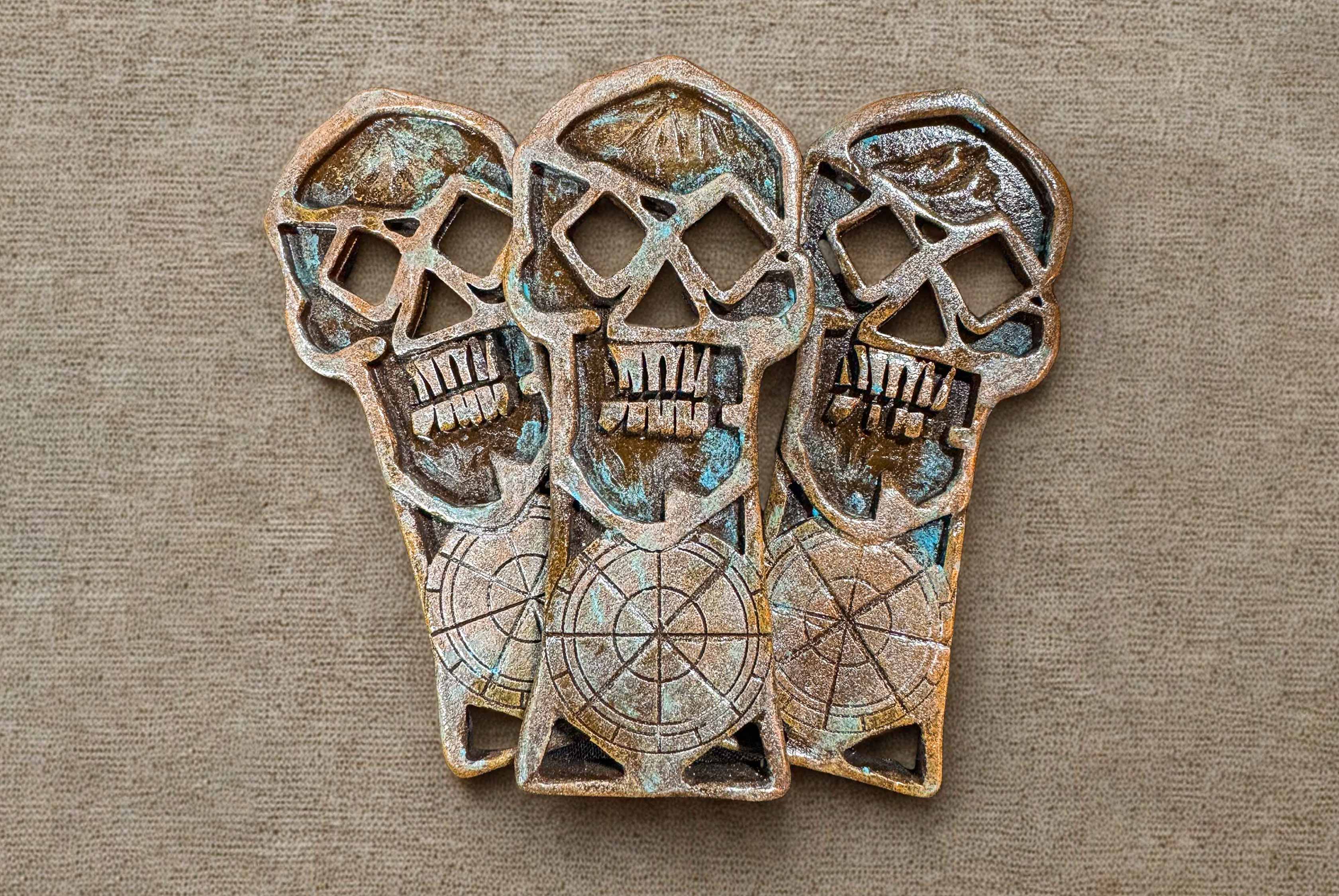 Copper Bones Skeleton Key Prop Replica | 80s Movie Treasure | Novelty ...
